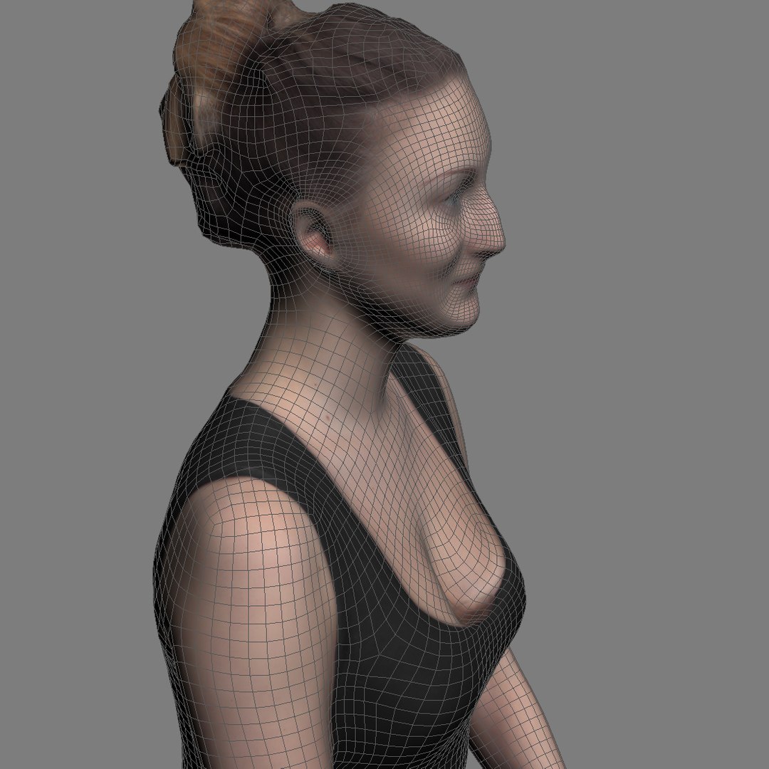 Realistic Human 3d Model