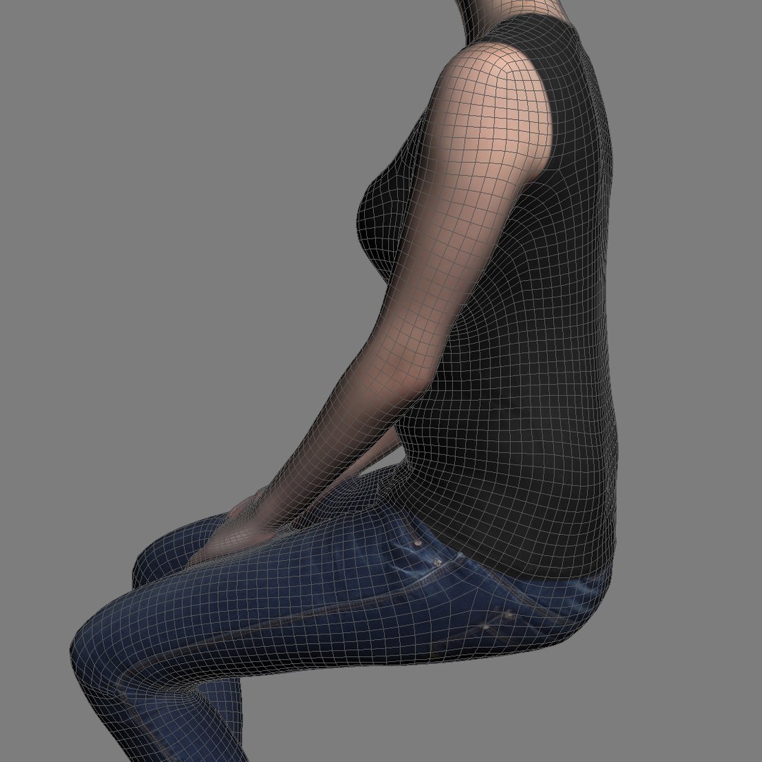 Realistic Human 3d Model