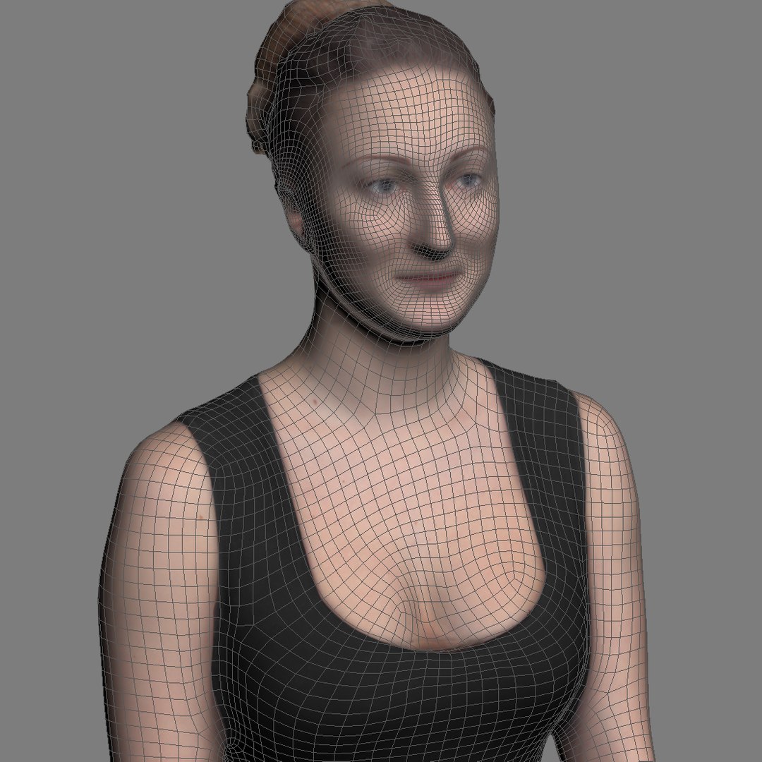 Realistic Human 3d Model