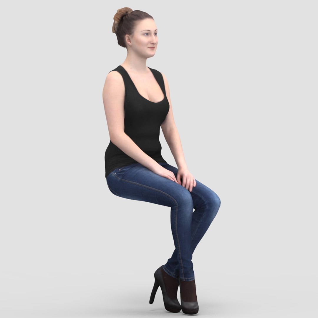 Realistic Human 3d Model