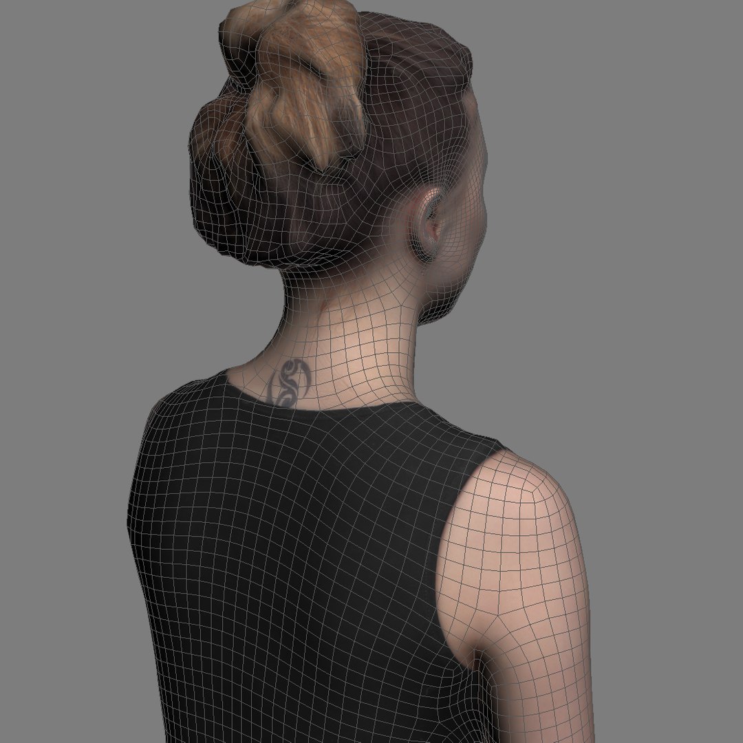 Realistic Human 3d Model