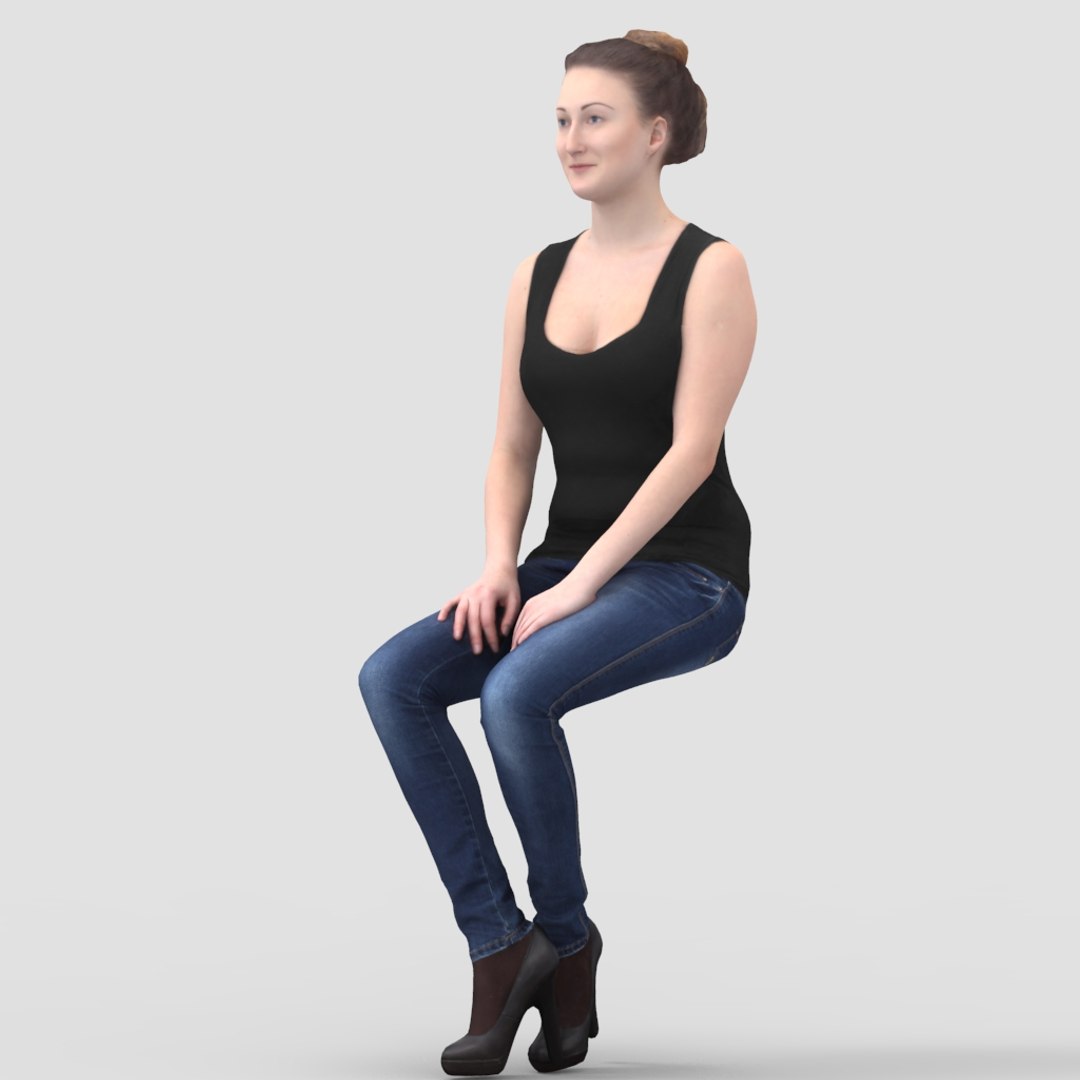 Realistic Human 3d Model