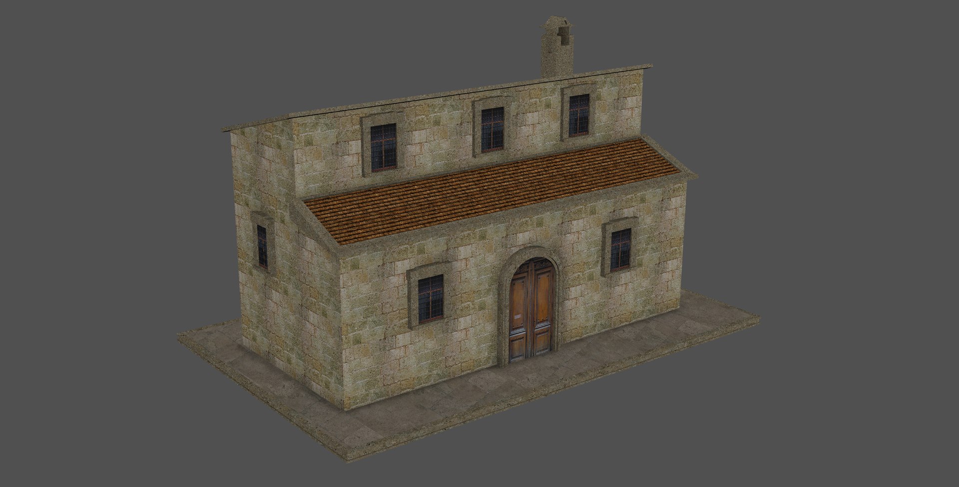 Free Ancient Random House 3D - TurboSquid 2347200