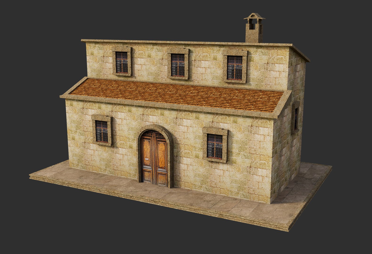 Free Ancient Random House 3D - TurboSquid 2347200