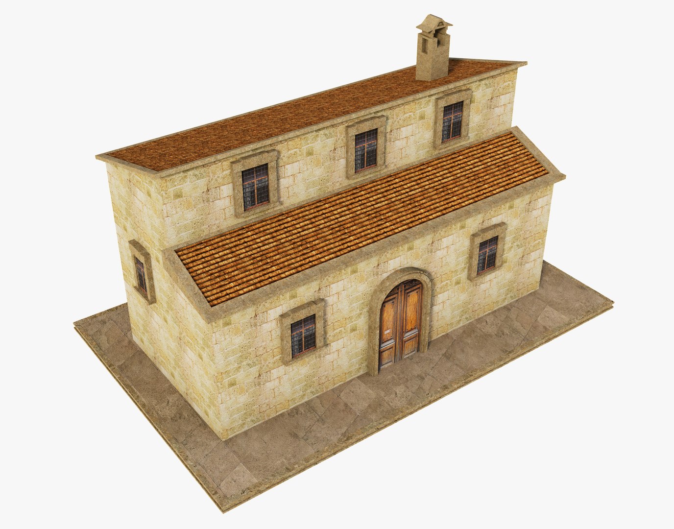Free Ancient Random House 3D - TurboSquid 2347200