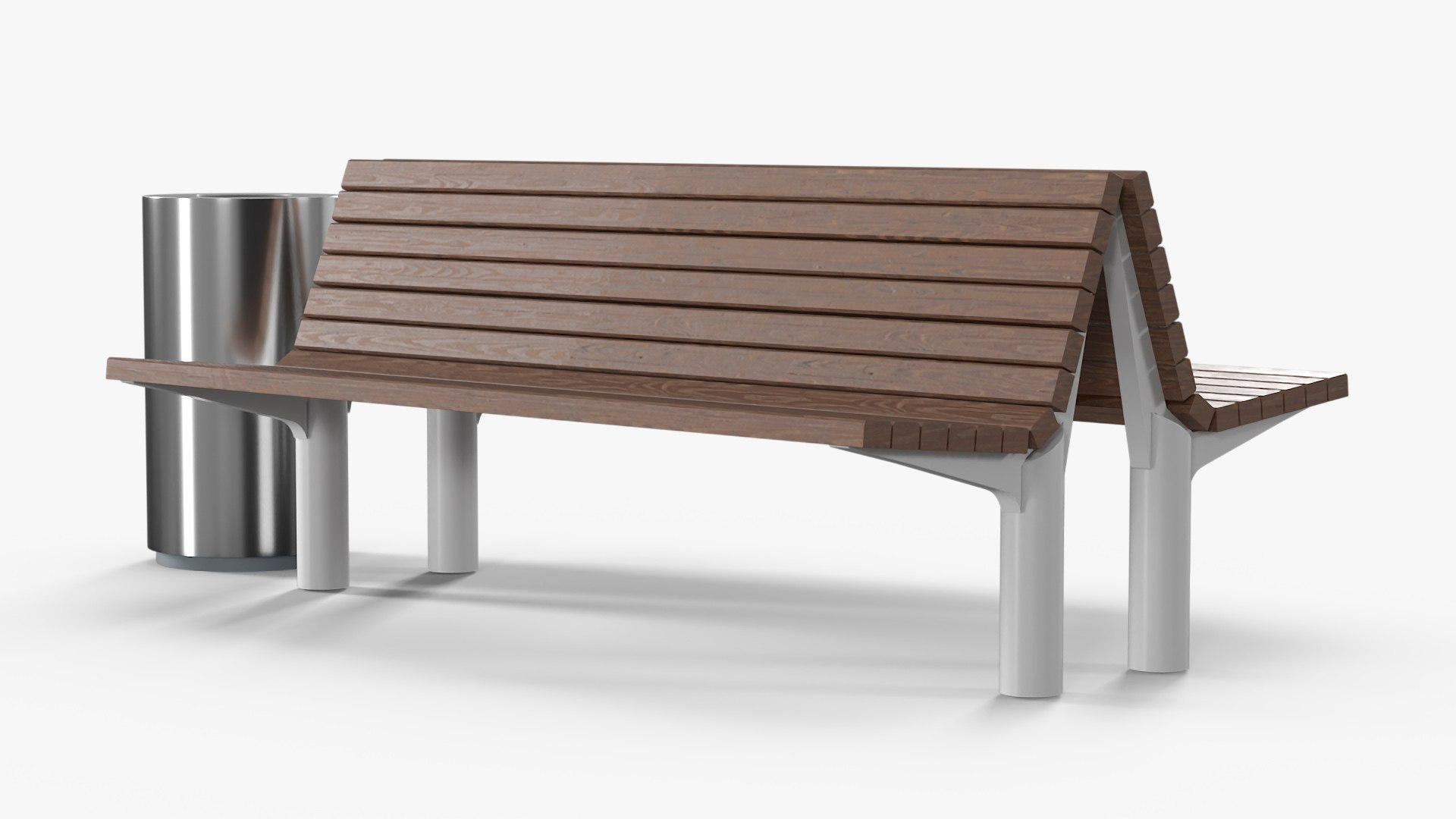 Double Sided Bench 3D Model - TurboSquid 2337923