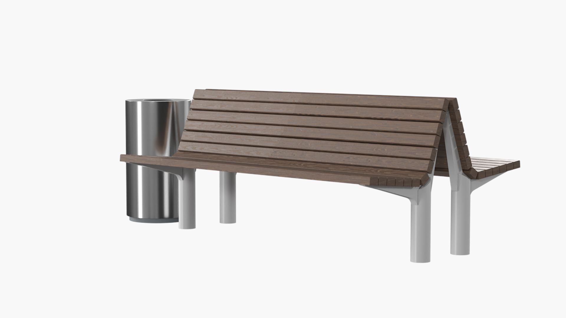 Double Sided Bench 3D Model - TurboSquid 2337923