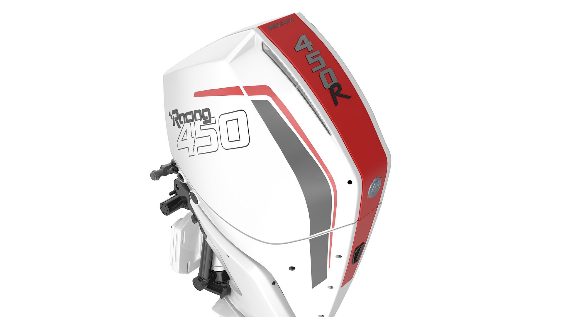 3D mercury racing 450r white - TurboSquid 1625907