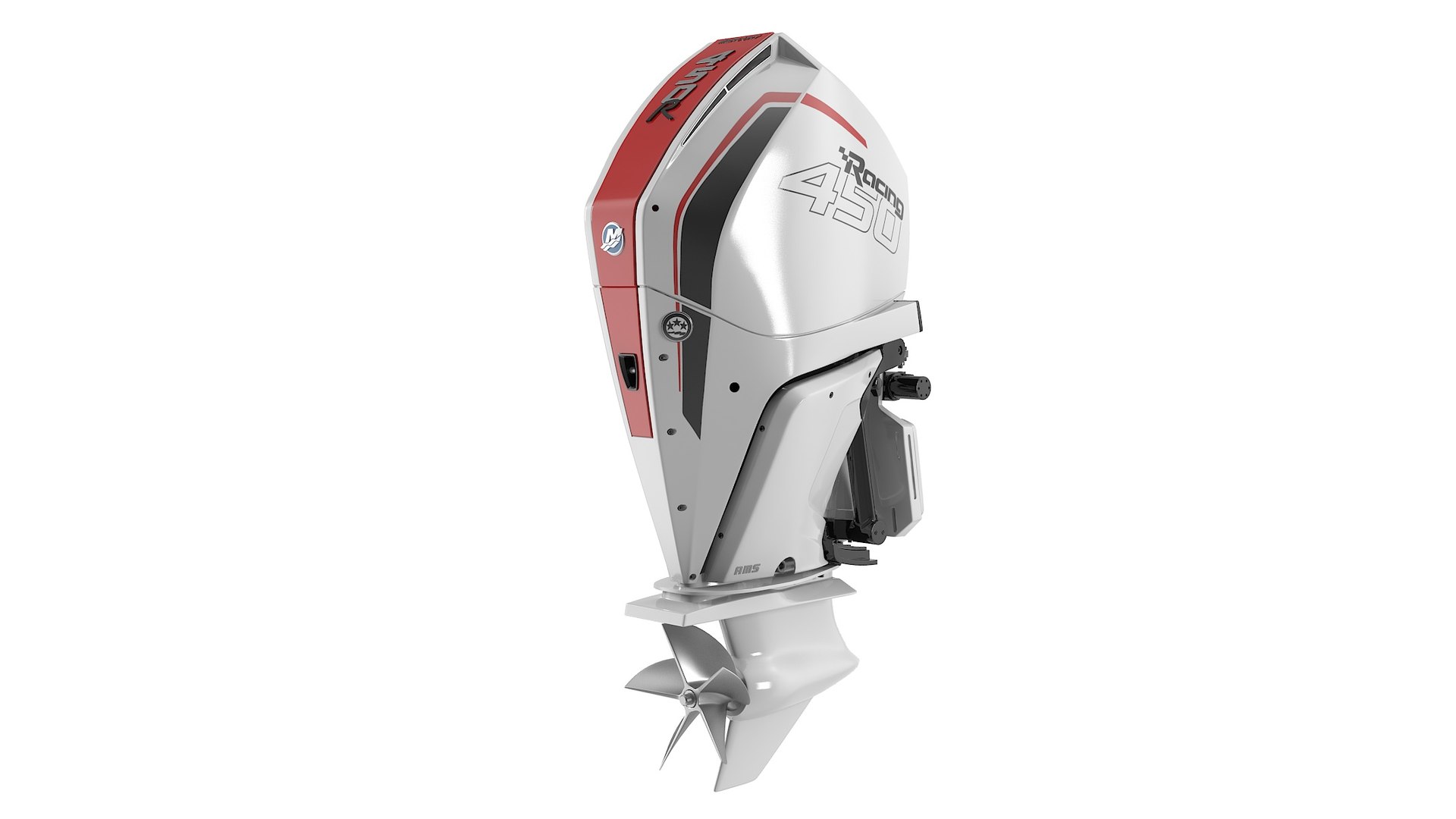 3D mercury racing 450r white - TurboSquid 1625907