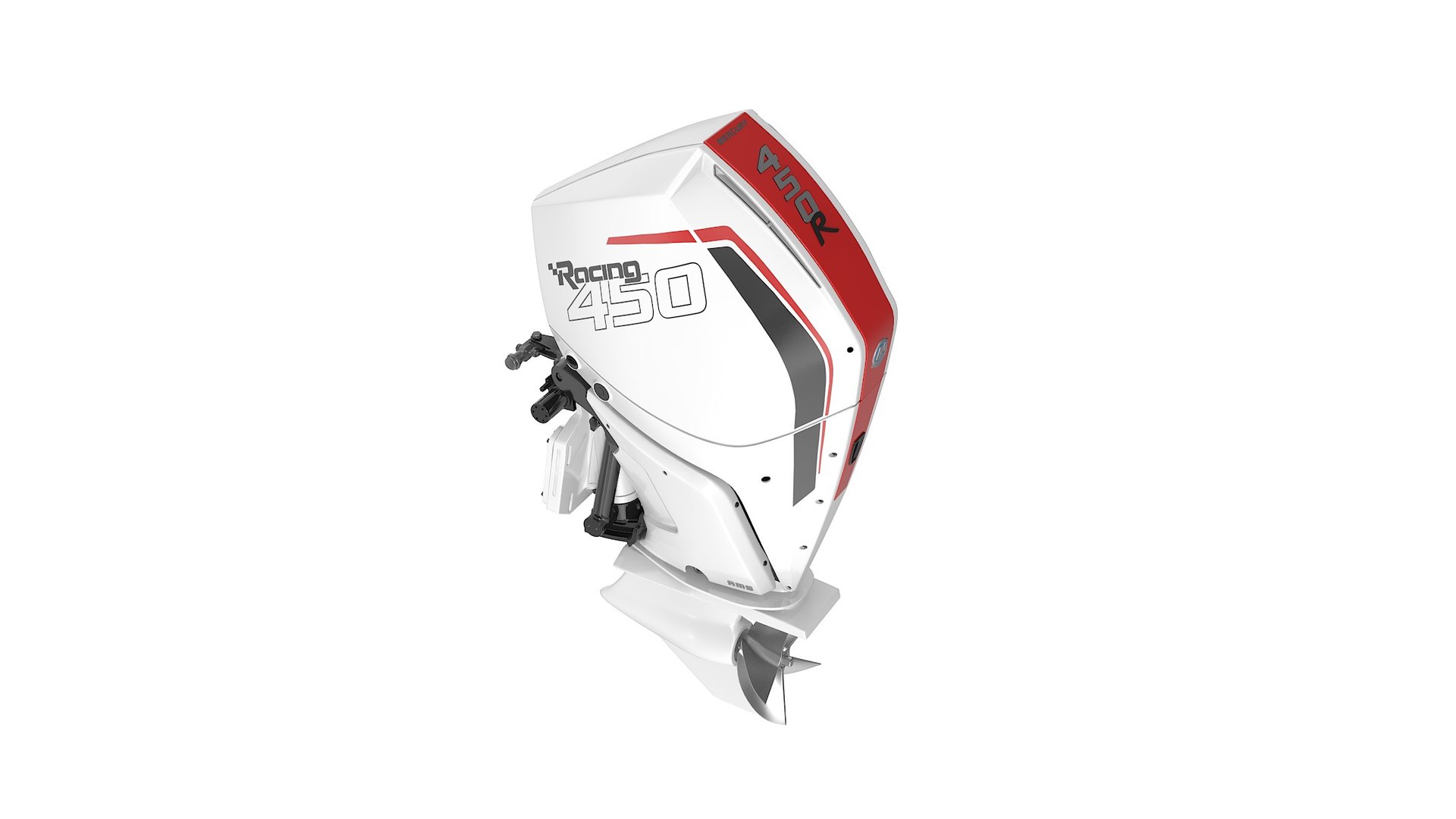 3D mercury racing 450r white - TurboSquid 1625907