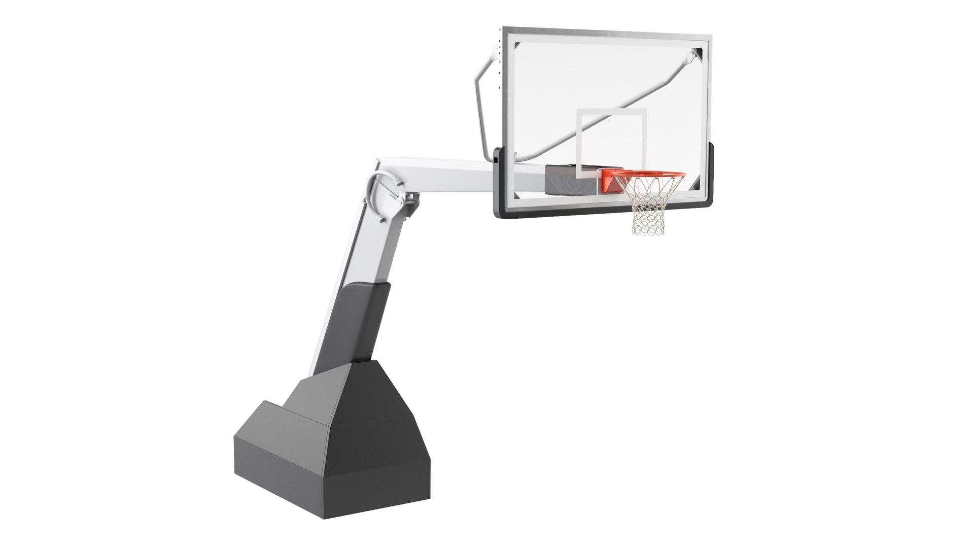 Professional Basketball Hoop Stand Model - TurboSquid 2319330