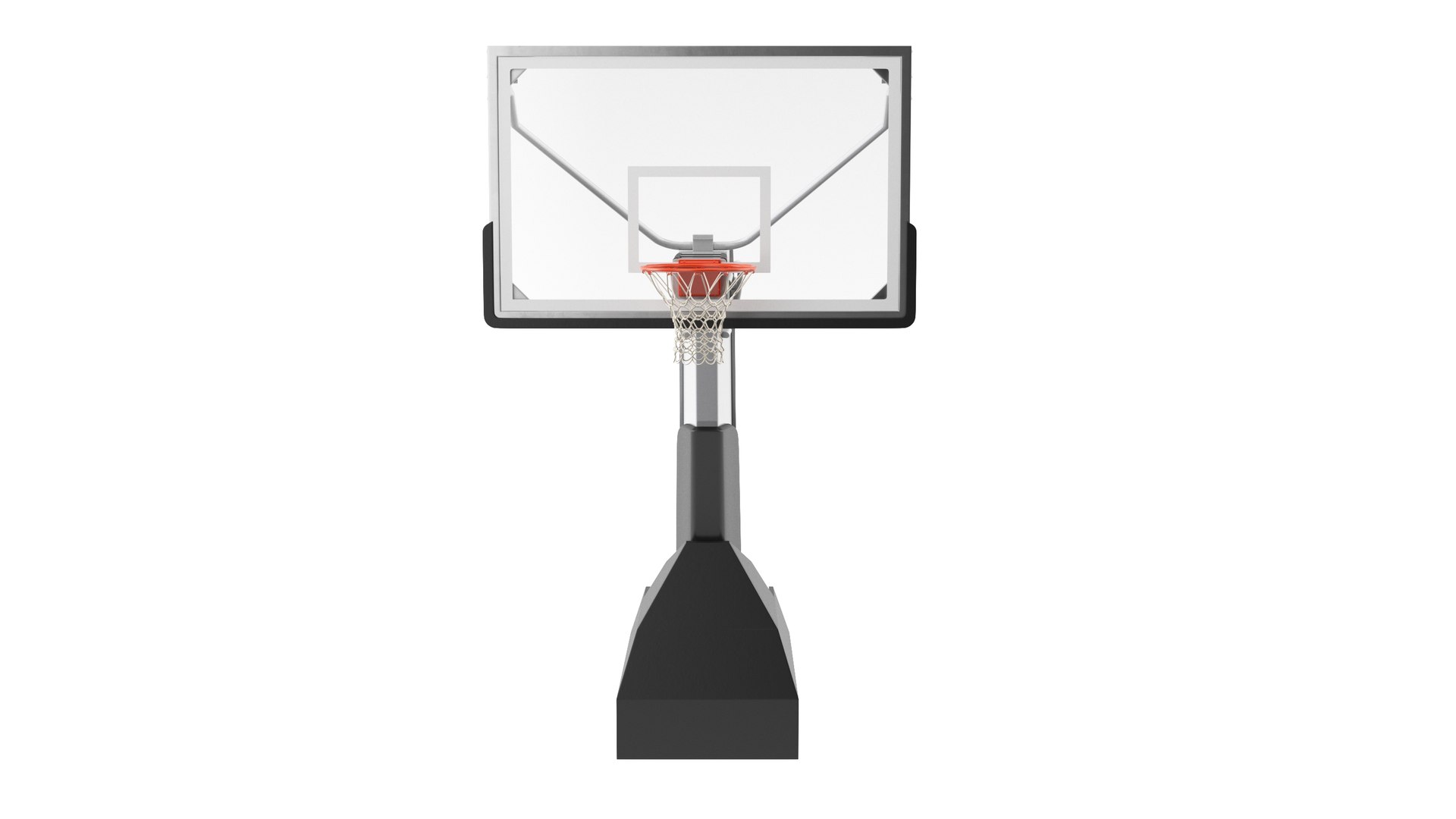 Professional Basketball Hoop Stand Model - TurboSquid 2319330