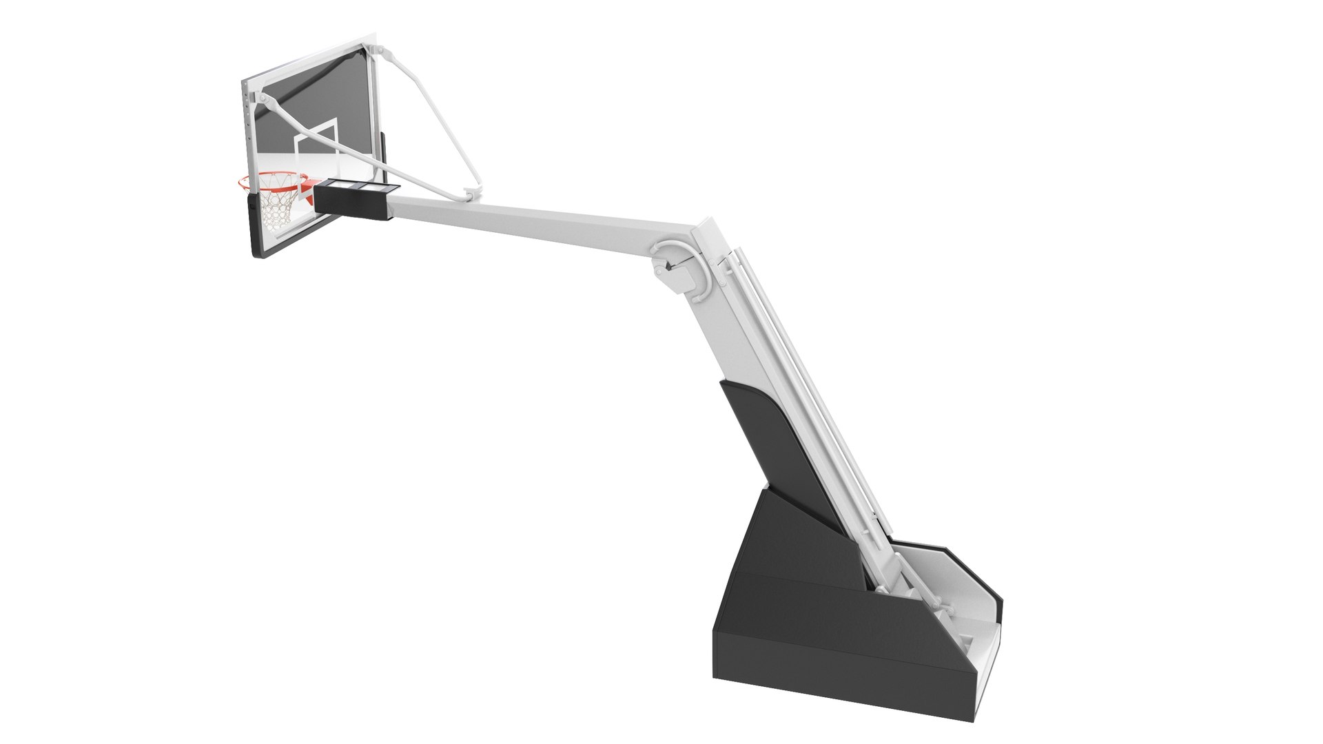 Professional Basketball Hoop Stand Model - TurboSquid 2319330