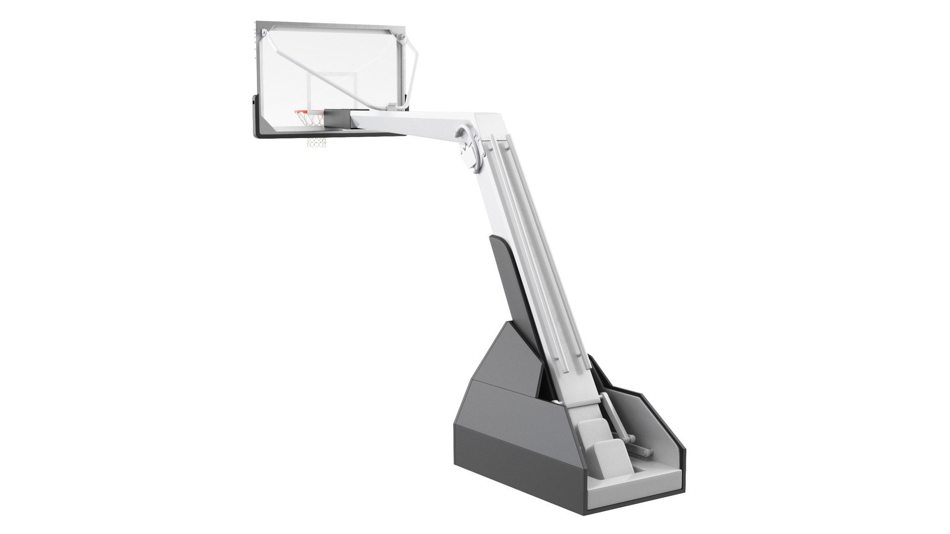 Professional Basketball Hoop Stand Model - TurboSquid 2319330