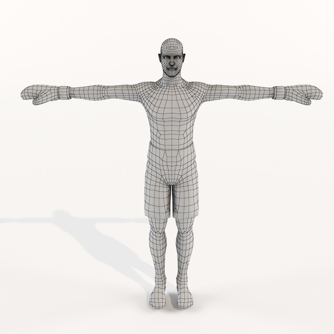 3D Model Male Boxer Character - TurboSquid 1480179