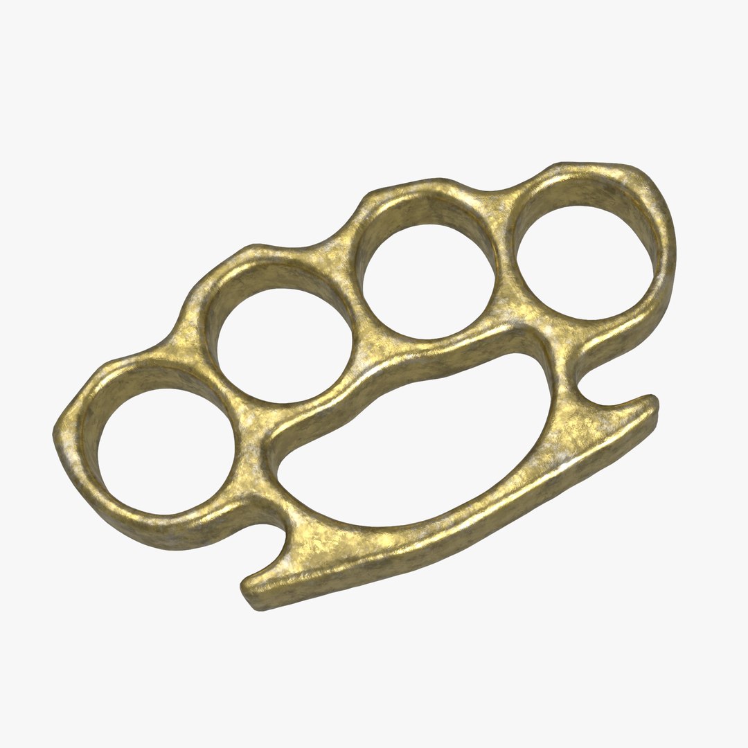 Brass Knuckles 3D Model - TurboSquid 2228326