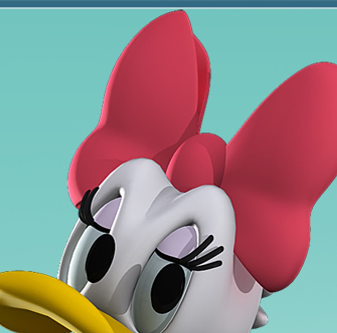 Maya Cartoon Duck Daisy