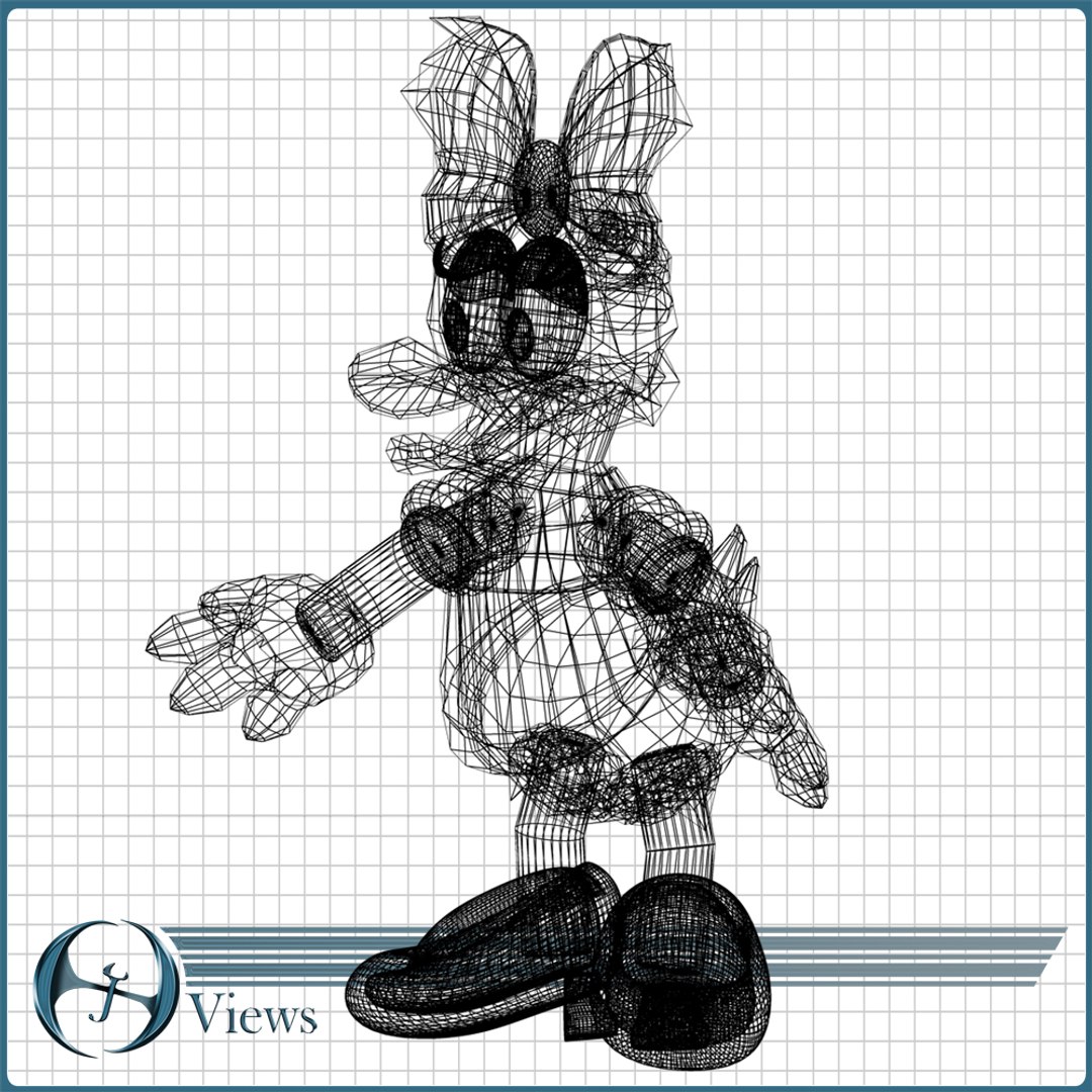 Maya Cartoon Duck Daisy