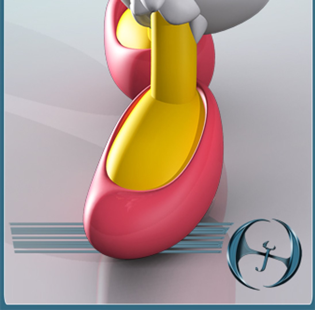 Maya Cartoon Duck Daisy