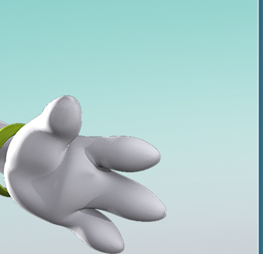 Maya Cartoon Duck Daisy