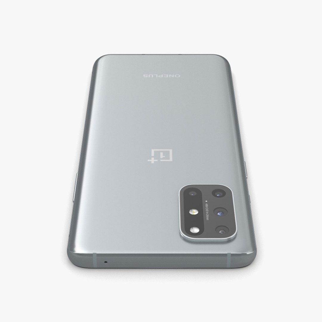 OnePlus 8T Lunar Silver 3D model - TurboSquid 1757191