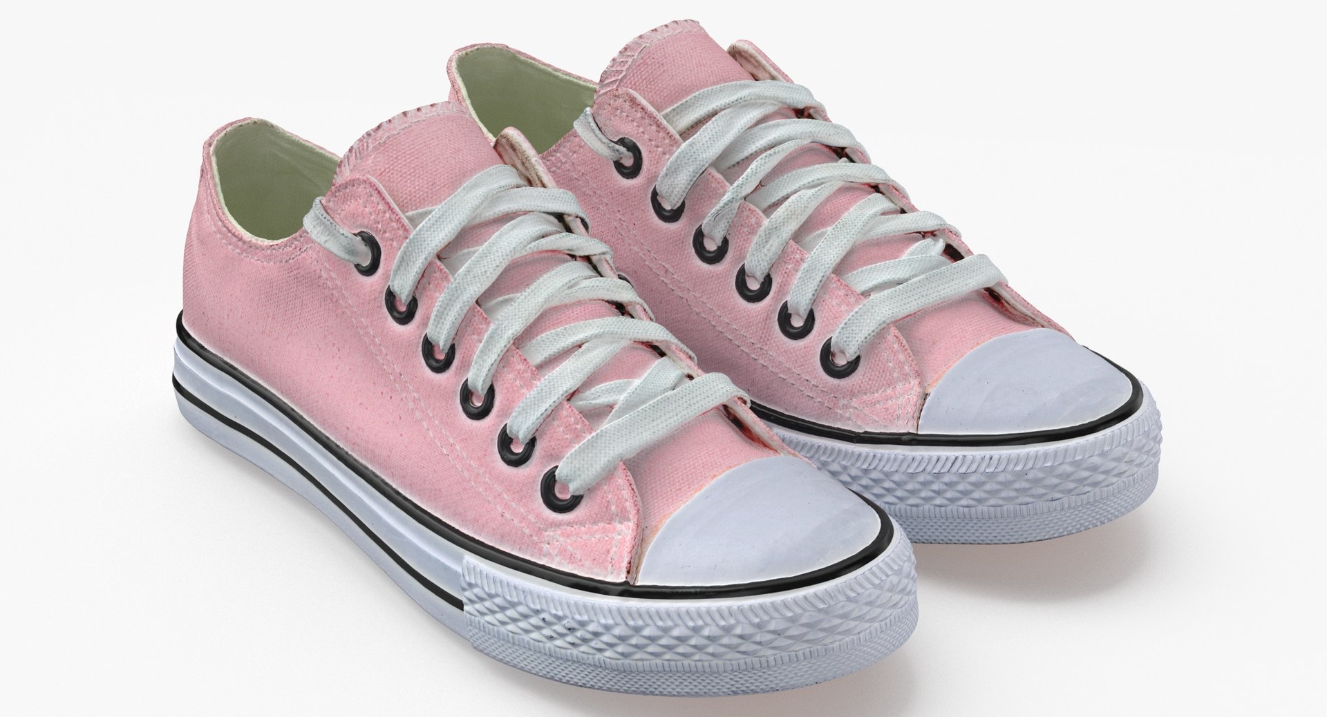 3D Women Plimsoll Shoes 01 - TurboSquid 2056153