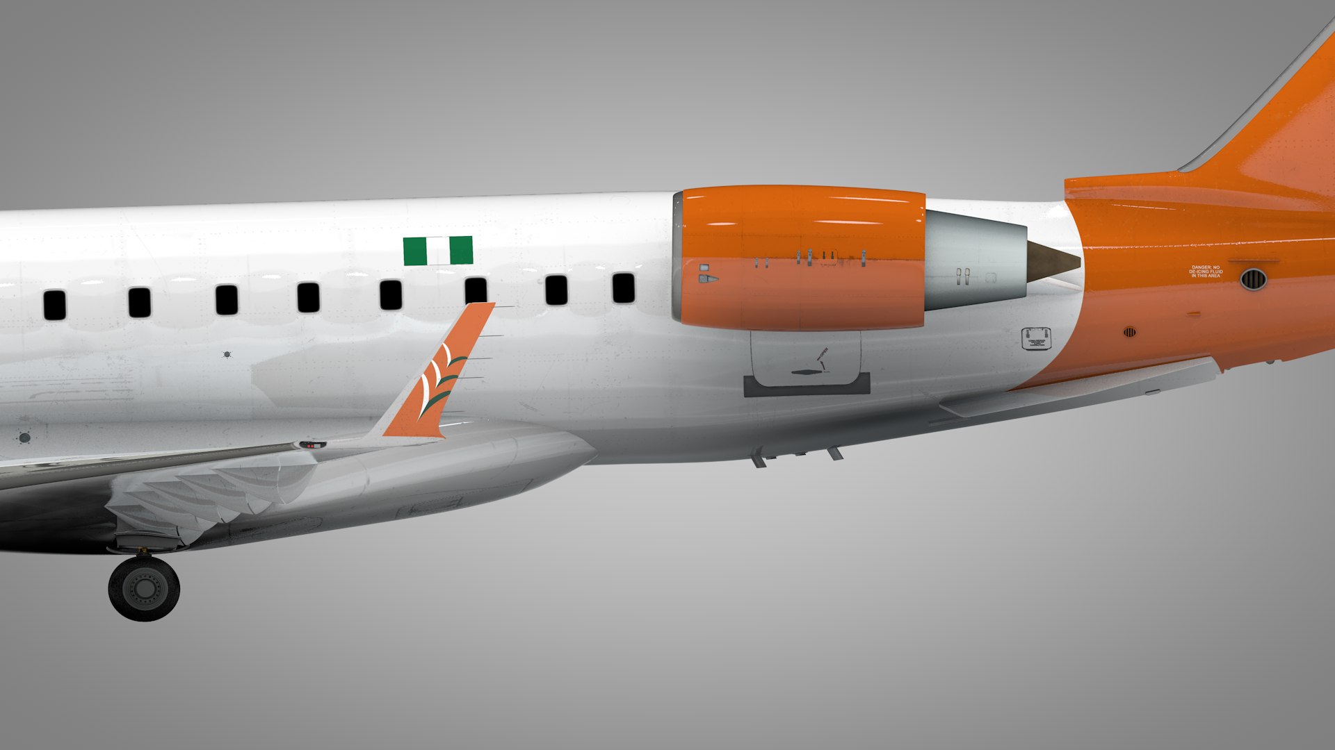 3D Ibom Air BOMBARDIER CRJ 900 L2110 - TurboSquid 2200138