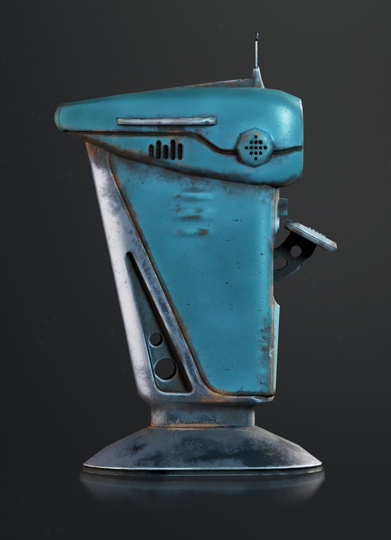 Terminal Computer Low-poly 3D Model Model - TurboSquid 1792988