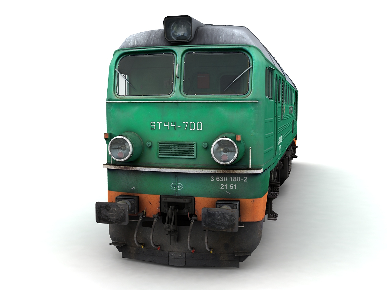 3d model diesel locomotive st44