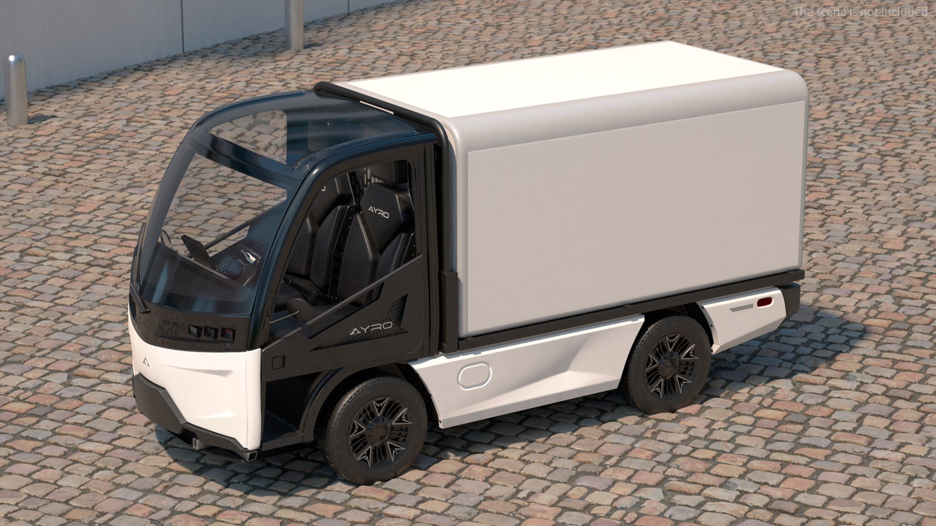 AYRO Vanish Electric Mini Box Truck Rigged 3D model - TurboSquid 2155765