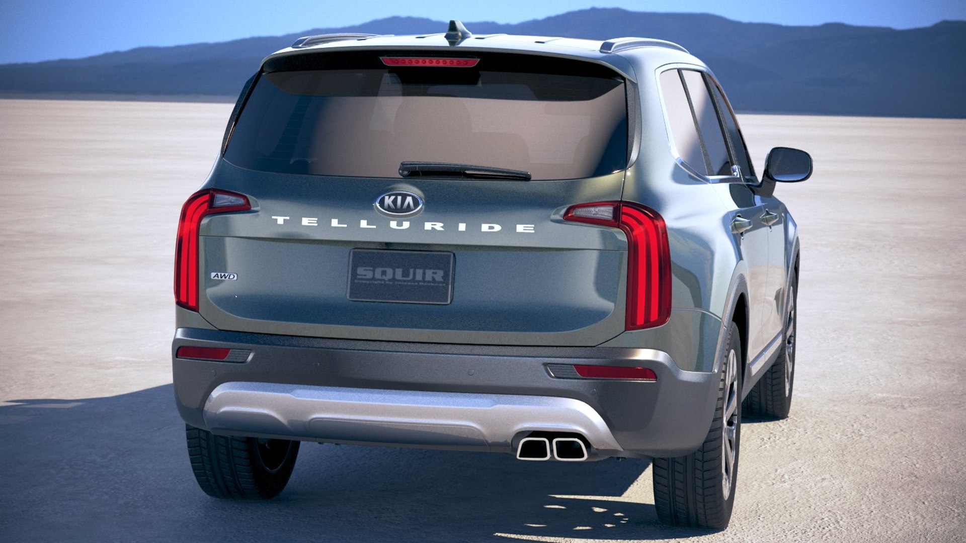 3D Kia Telluride 2020 Model - TurboSquid 1393171