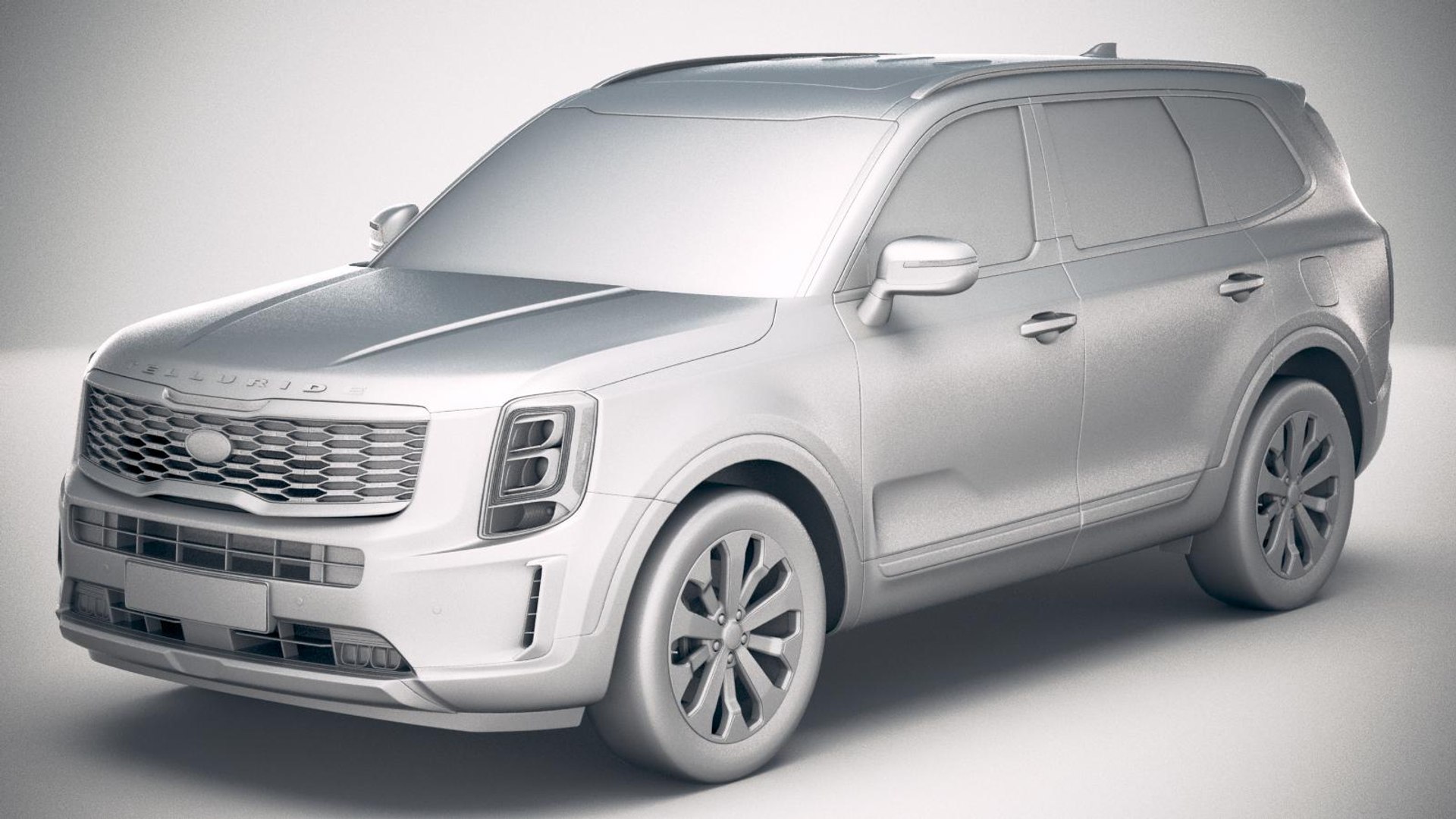 3D kia telluride 2020 model - TurboSquid 1393171
