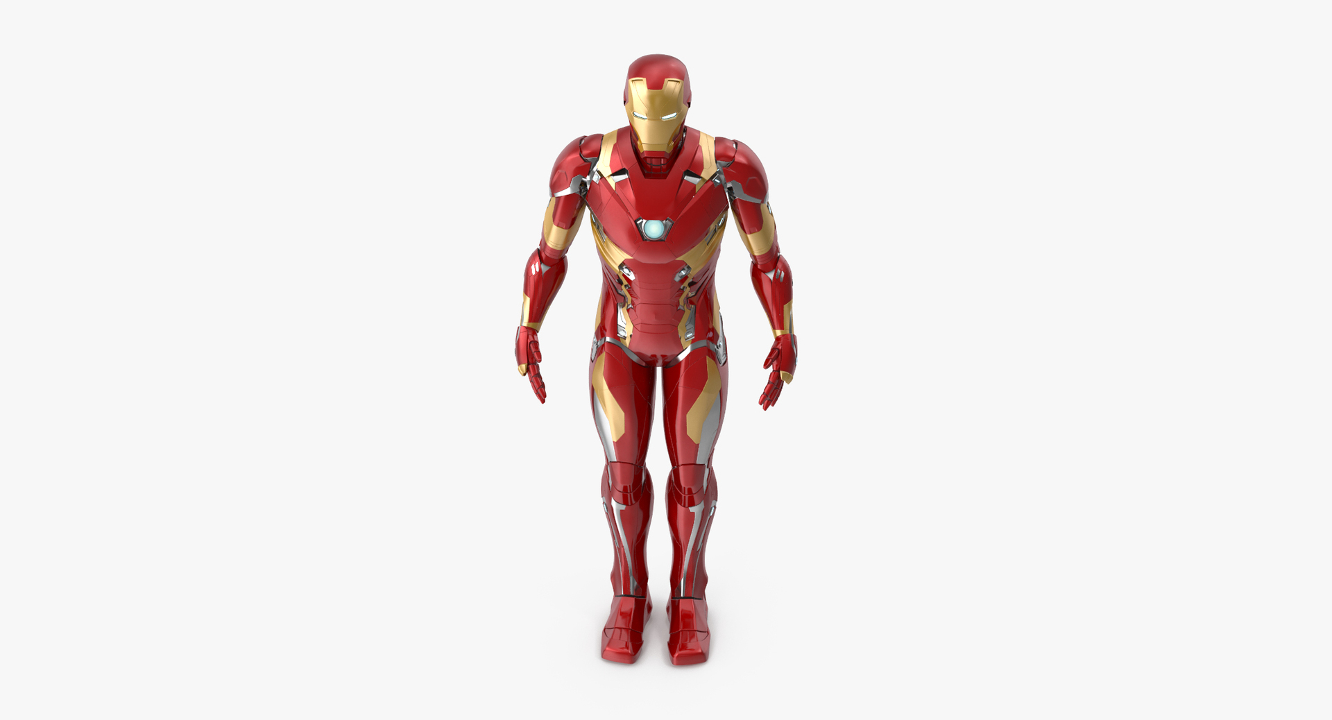 3d model iron man mark 46