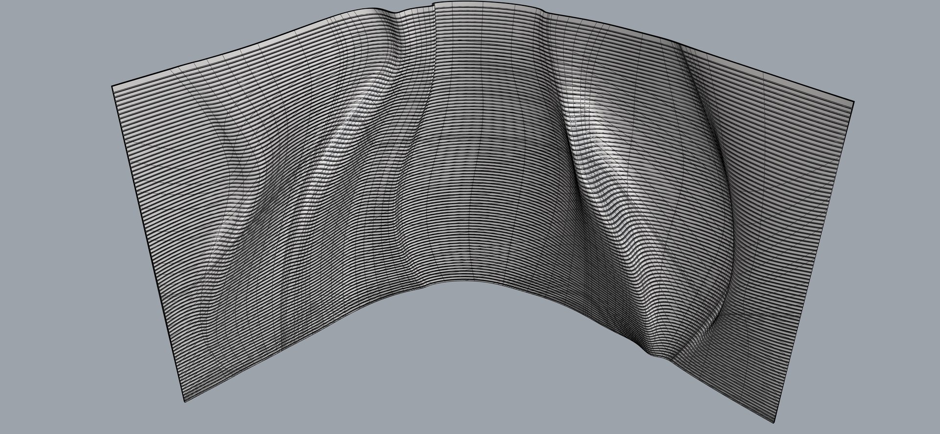 Parametric Wall 02 Model - TurboSquid 1963553