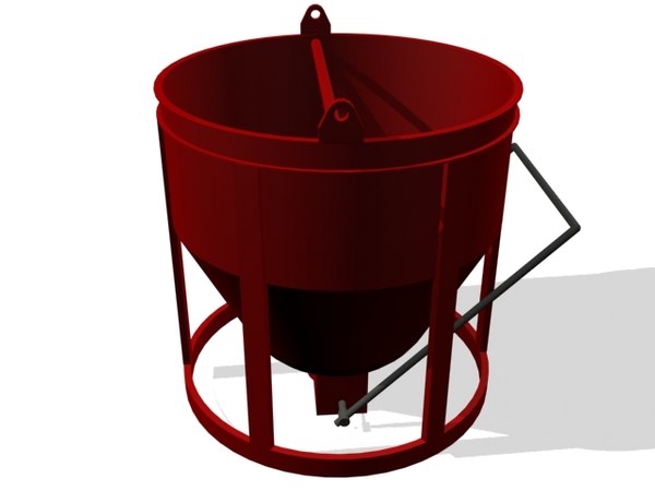 max construction bucket standard concrete