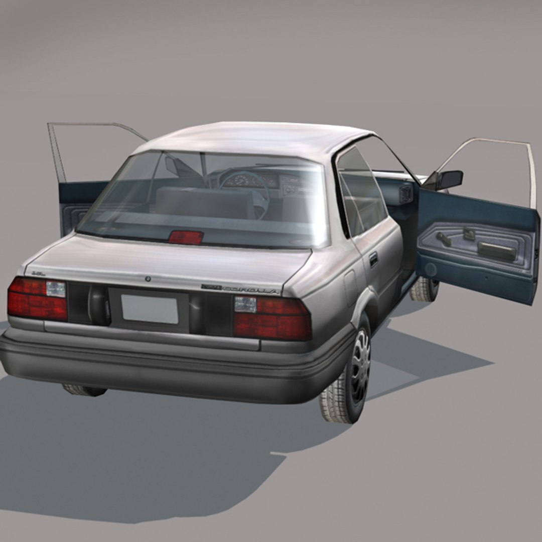 3d Toyota Car Car02 Model