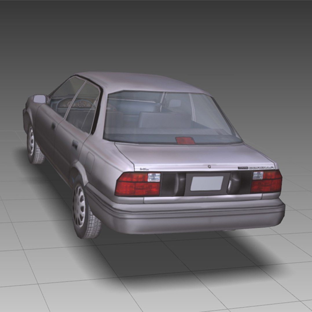 3d Toyota Car Car02 Model