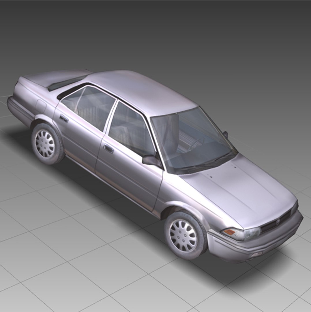 3d Toyota Car Car02 Model