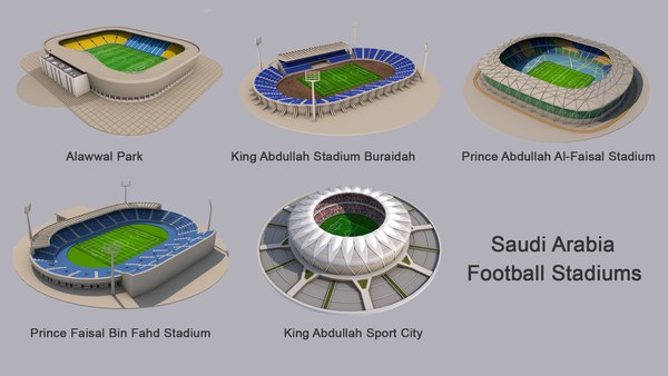 modelo 3d Estadios de fútbol de Arabia Saudita - TurboSquid 2119981