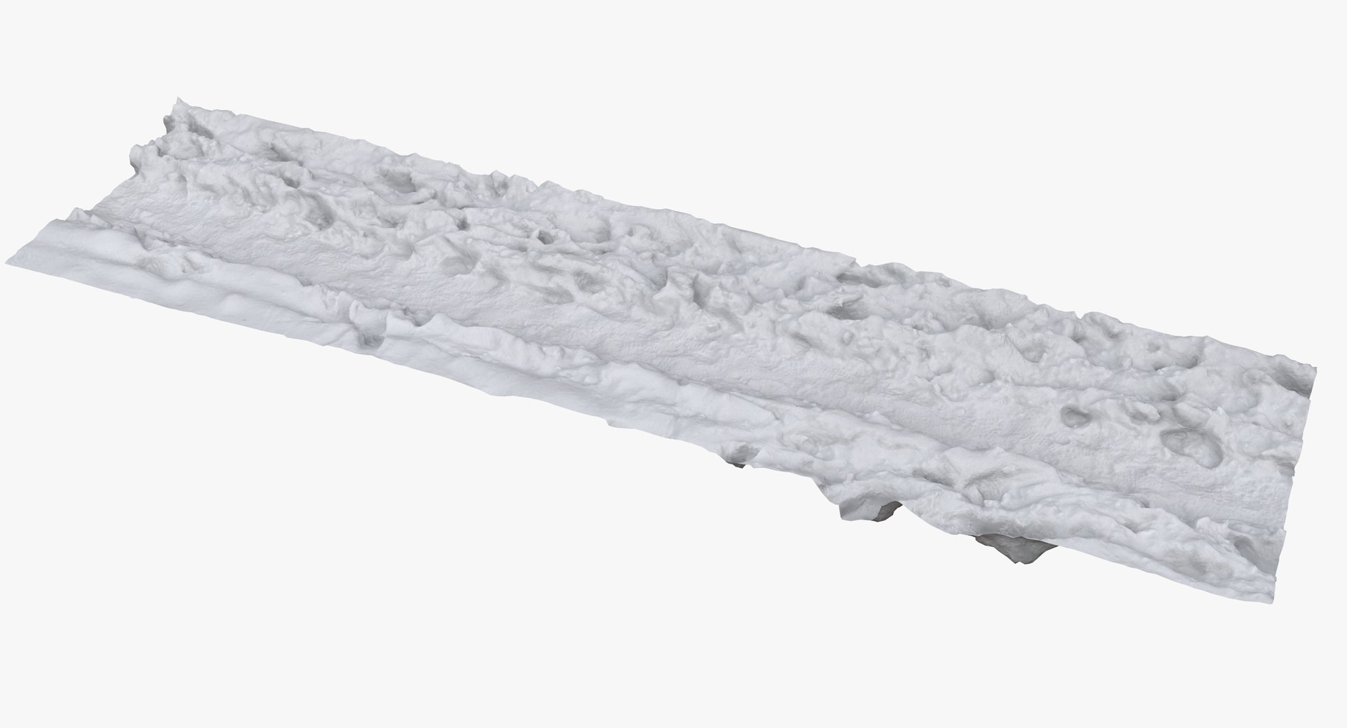 3D Snow Path - TurboSquid 2004191