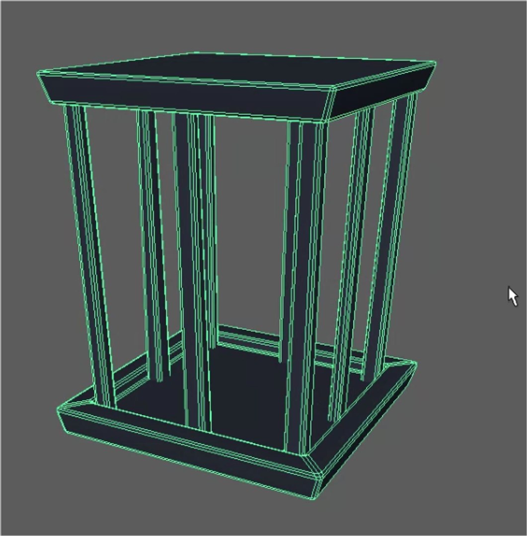 3D model cartoon big cage - TurboSquid 1682846