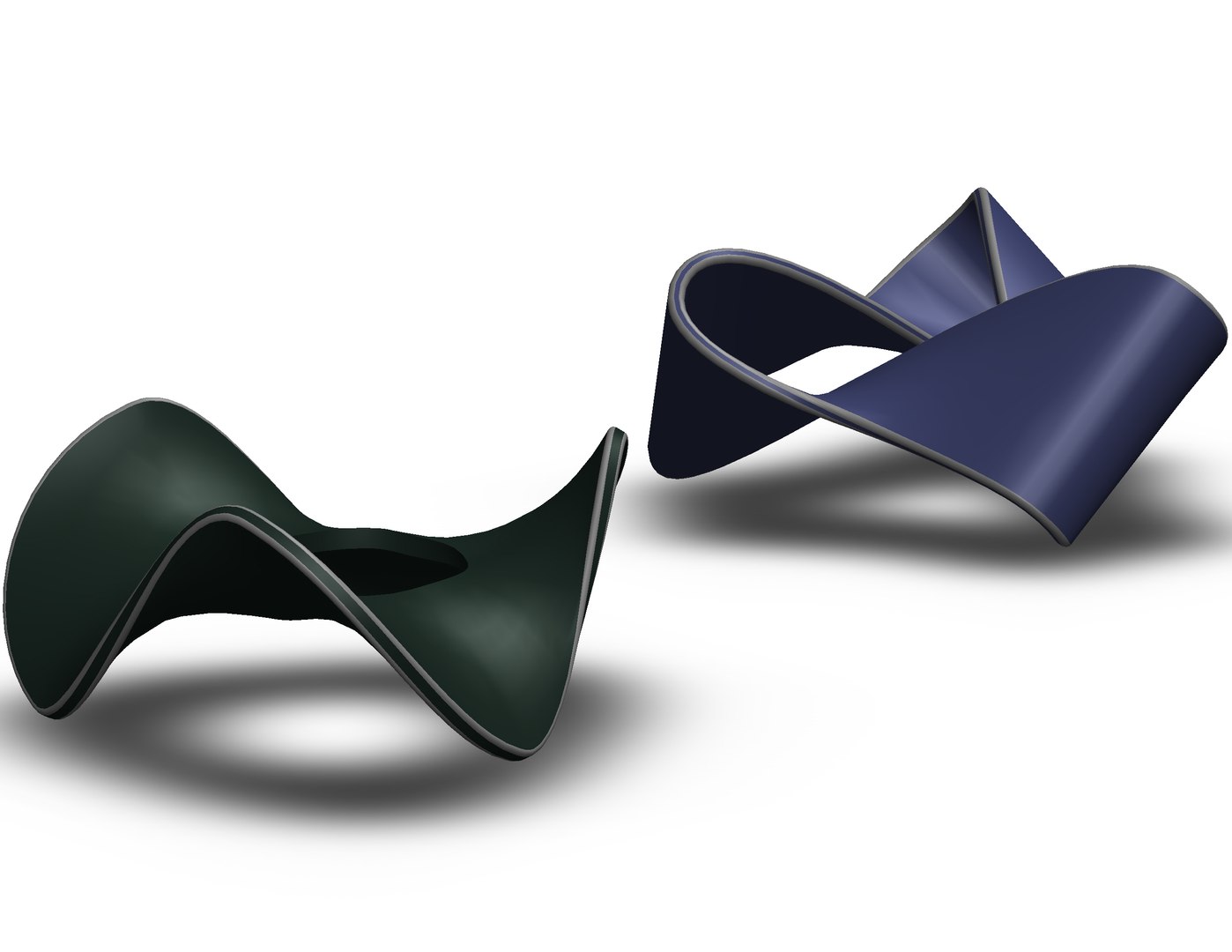 Moebius Shape Geometric Art 3D - TurboSquid 2205743