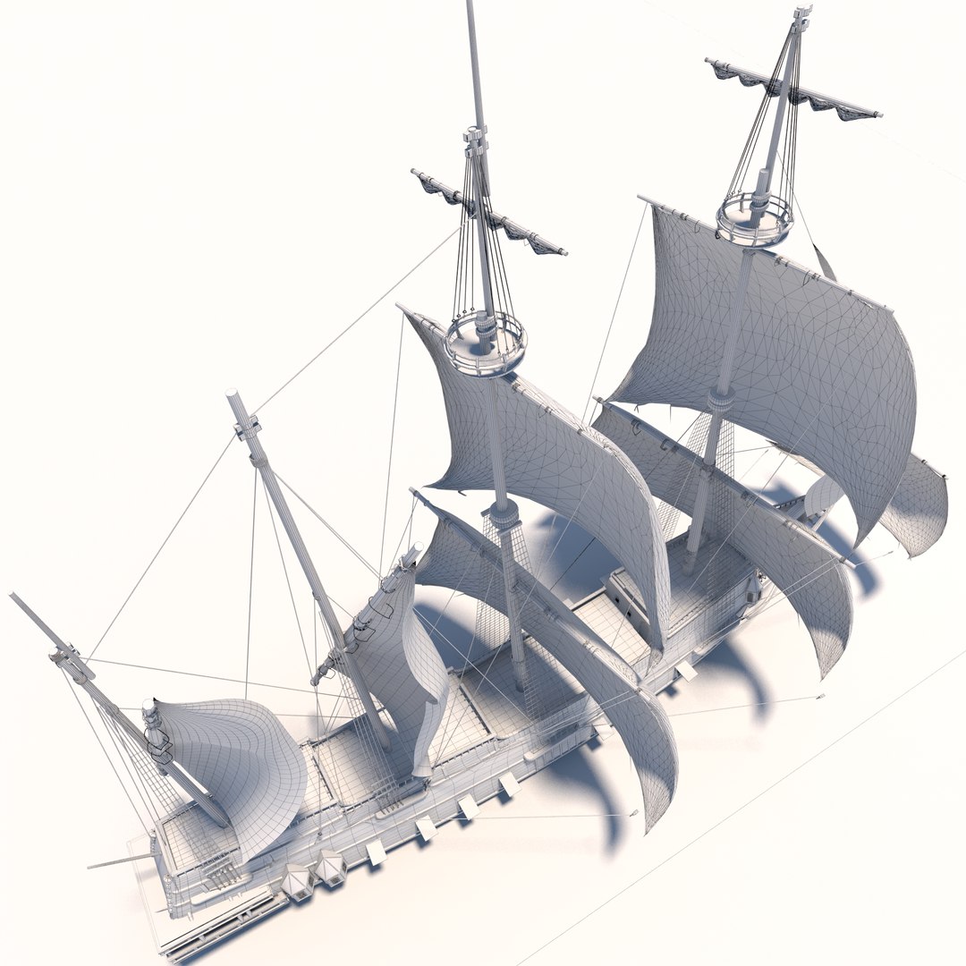 Medieval War Ship Model - TurboSquid 1339111