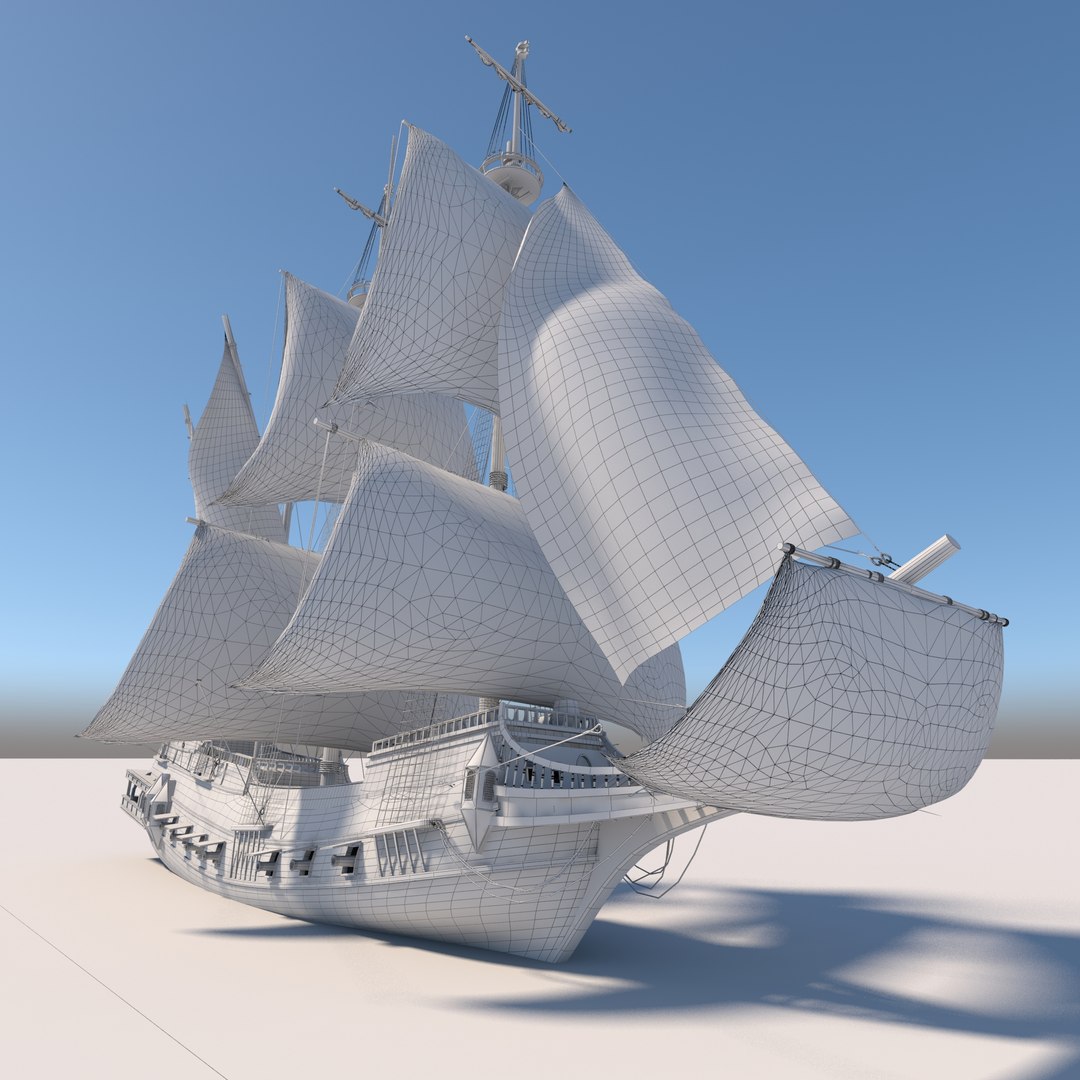 Medieval War Ship Model - TurboSquid 1339111