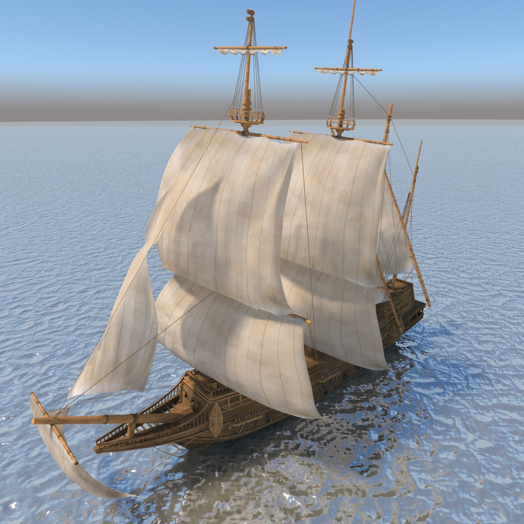 Medieval War Ship Model - TurboSquid 1339111