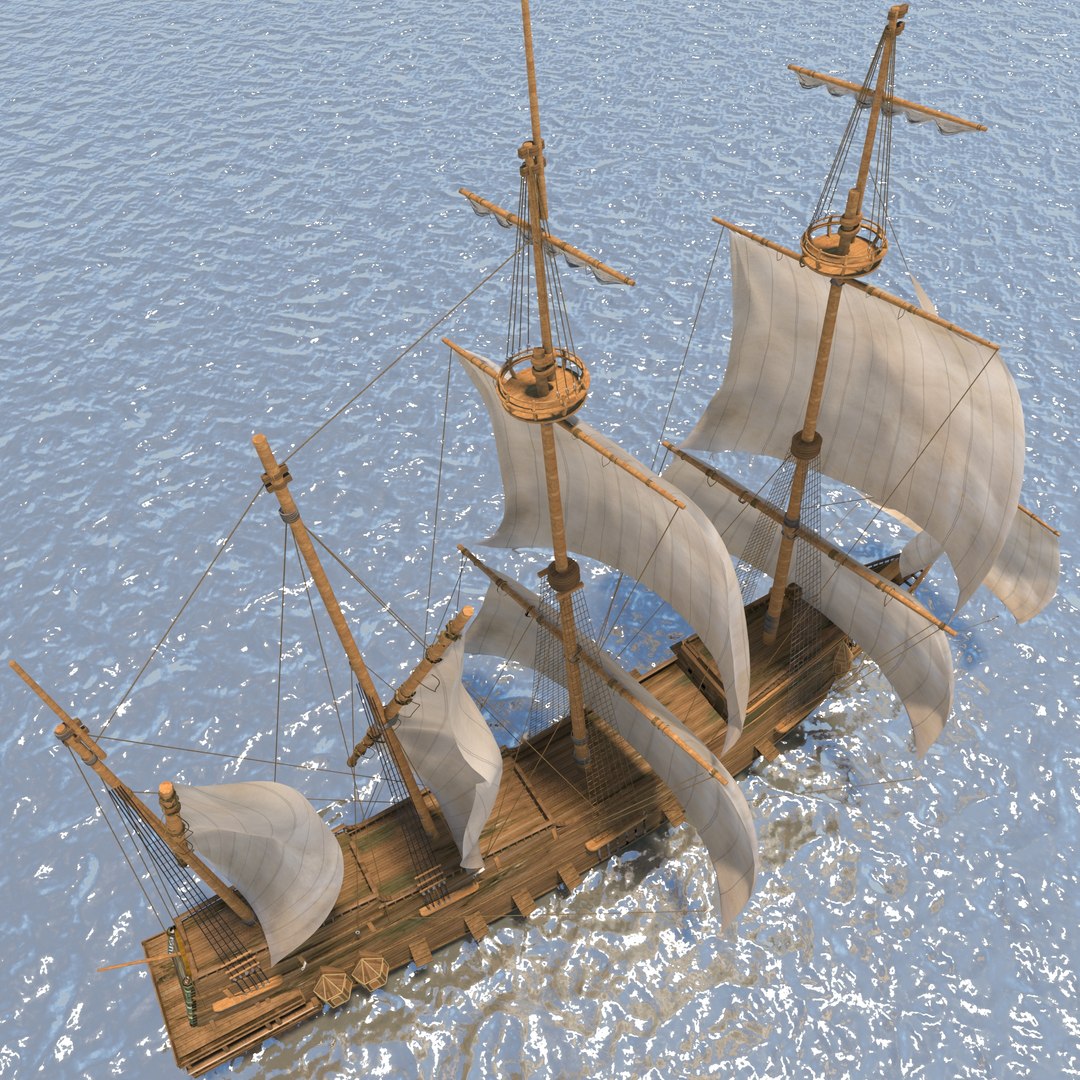 Medieval War Ship Model - TurboSquid 1339111