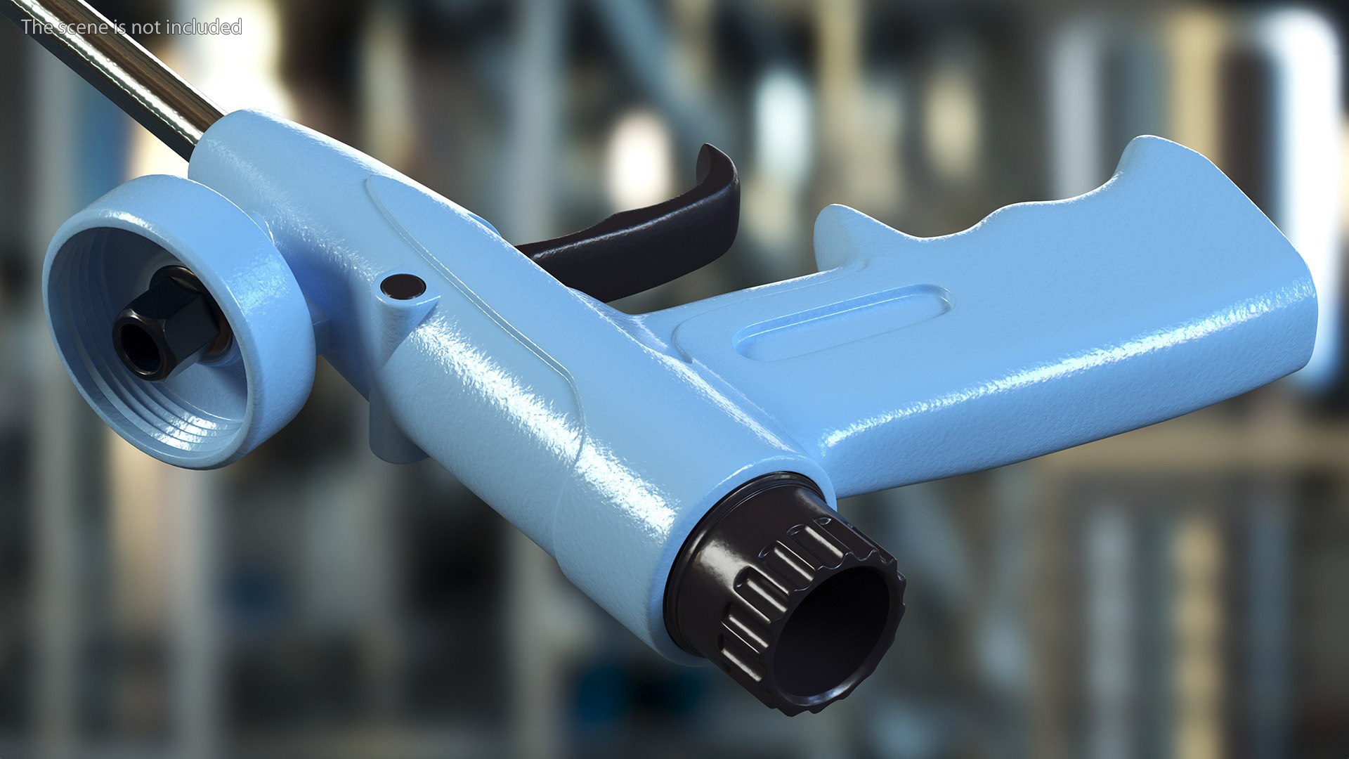 3D Spray Gun with Foam Can Soudal model - TurboSquid 2076207
