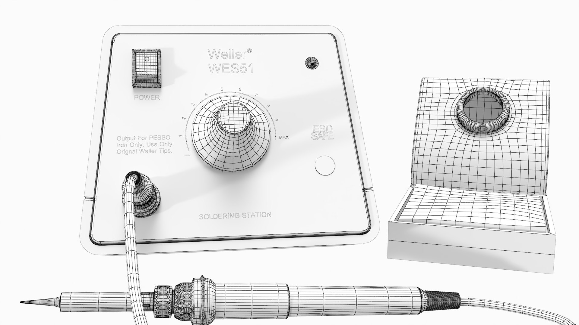 Soldering Station Model - TurboSquid 2355661