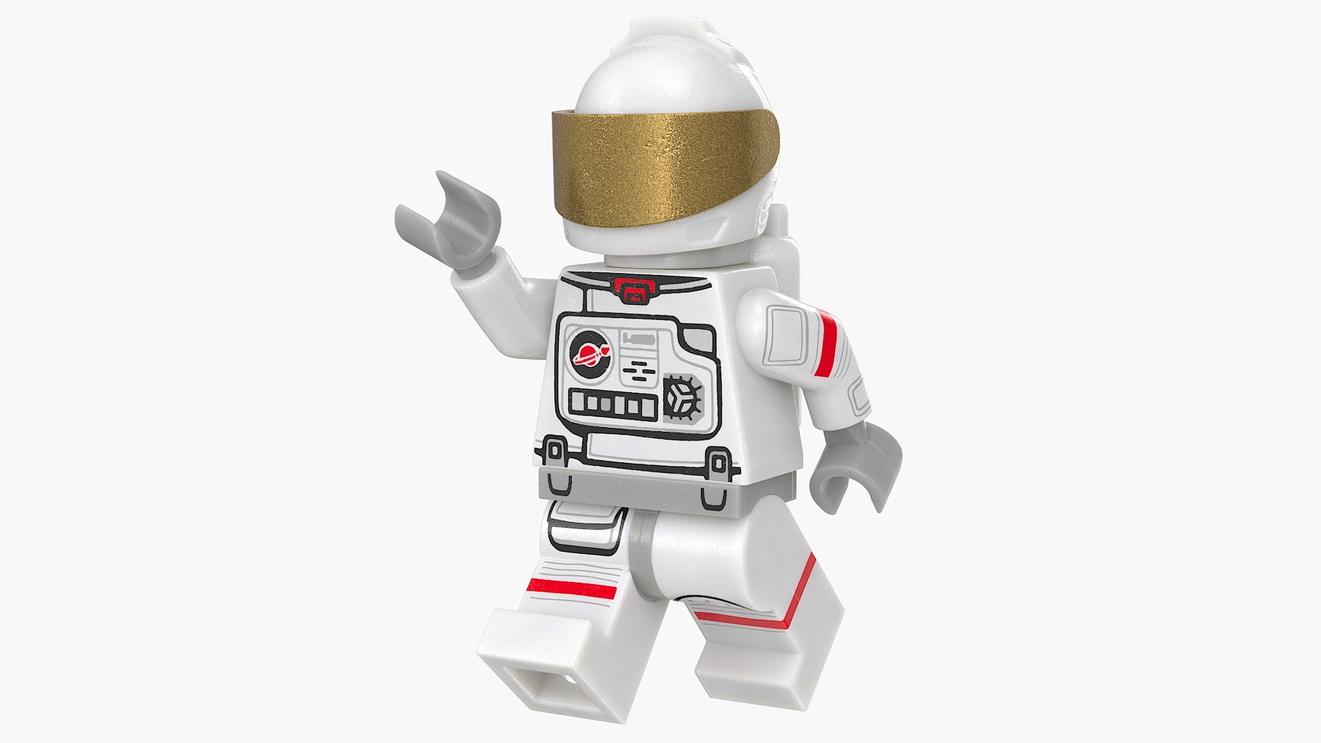 Lego Minifig Male Astronaut 3D Model - TurboSquid 2281696
