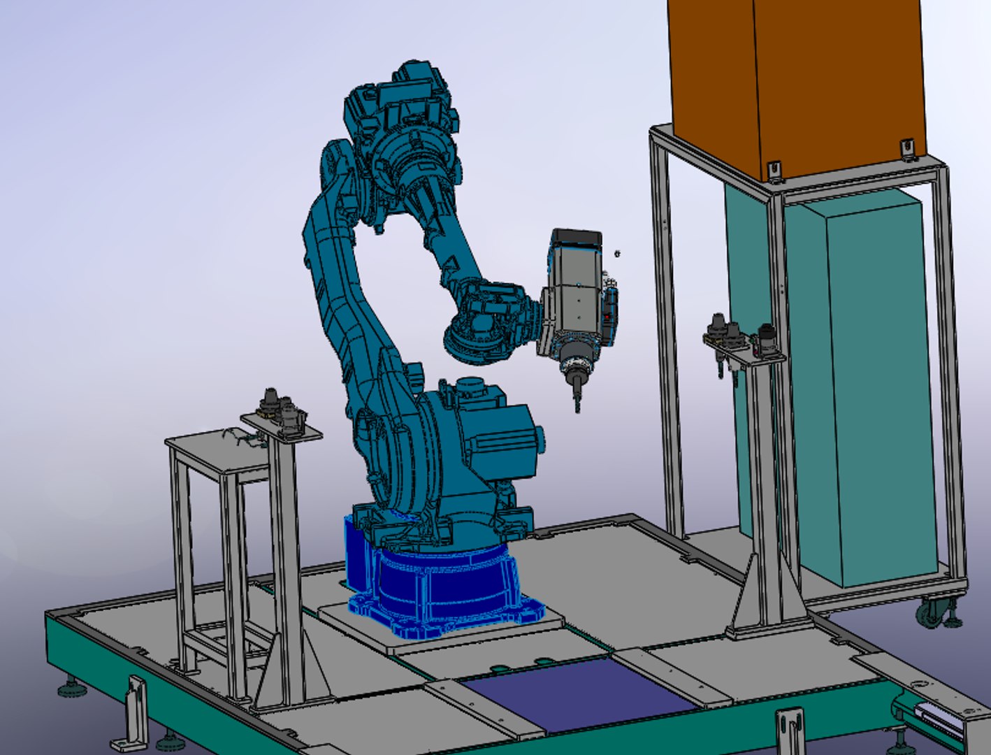 Axis Manipulator Processing Center 3D Model - TurboSquid 1496131